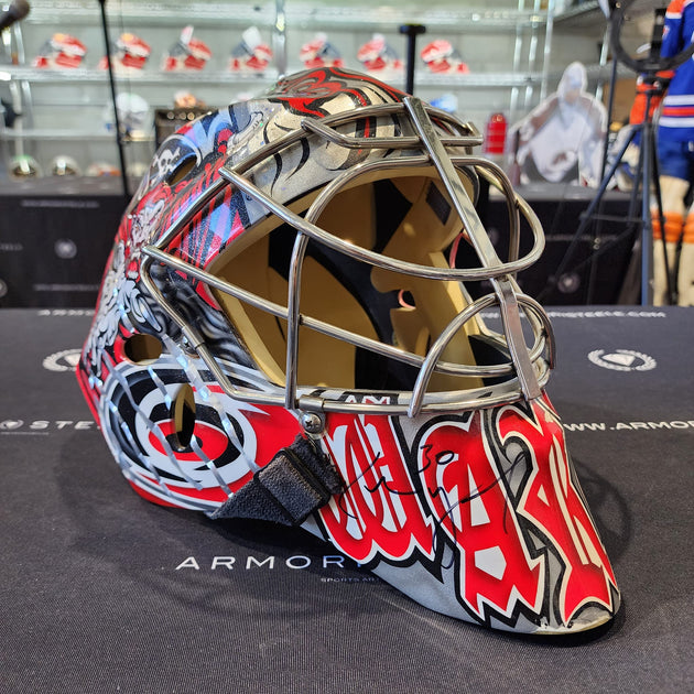 Cam Ward Game Worn Goalie Mask! – Goalie Mask Collector