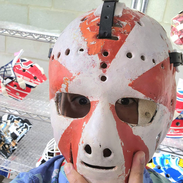 SOLD! Historical Doug Favell Game Worn Goalie Mask – Goalie Mask Collector