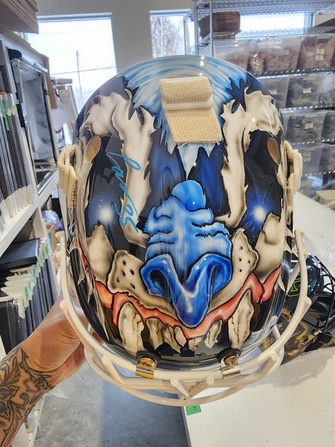 Brand New ILYA SAMSONOV Signed Goalie Mask Toronto Maple Leafs Mad Bea ...