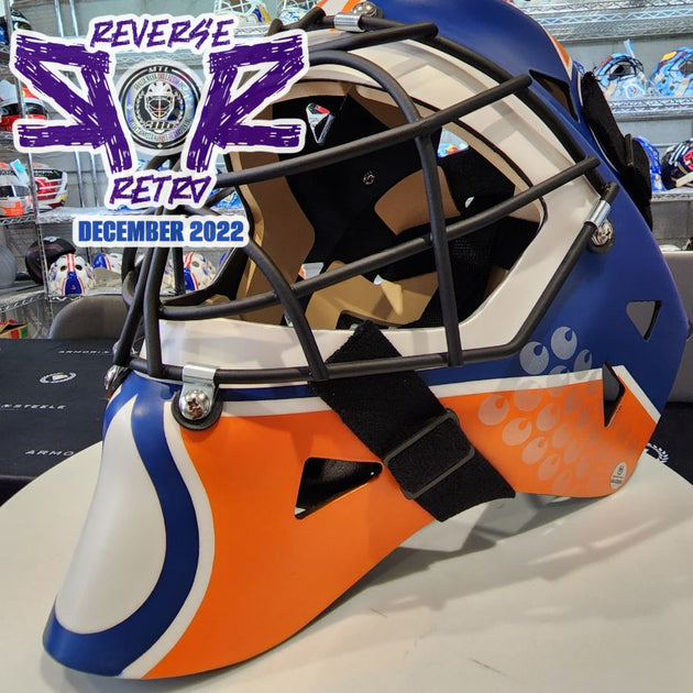 INSIDER GLIMPSE #5: REVERSE RETRO Goalie Masks – Goalie Mask Collector