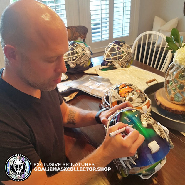 NEW SIGNING: Jean-Sebastian Giguere – Goalie Mask Collector