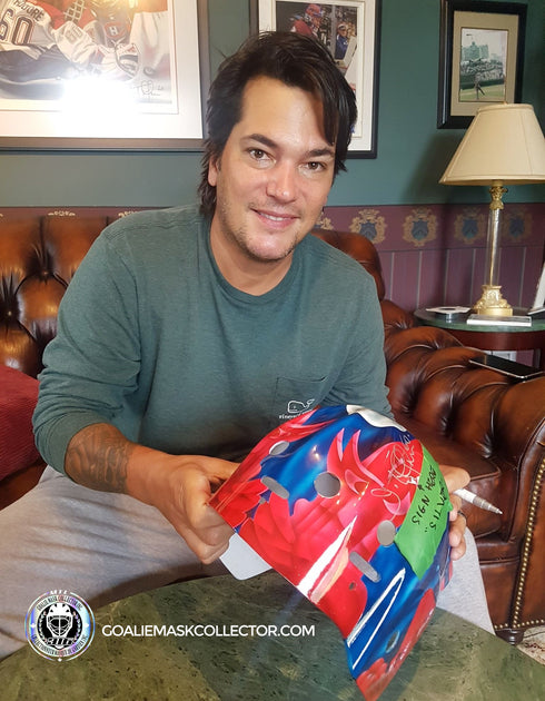 BREAKING: JOSE THEODORE SIGNED TRIBUTE GOALIE MASKS – Goalie Mask Collector