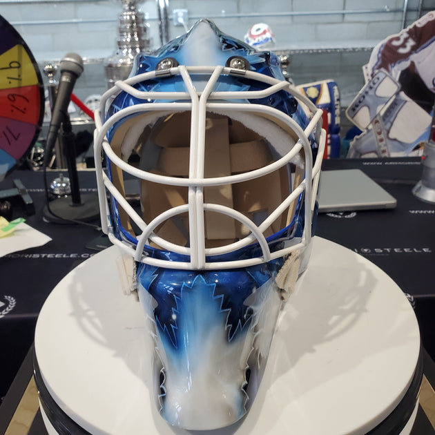 New Arrival: Joseph Woll Signed Goalie Mask 2023-24 Toronto Maple Leaf ...