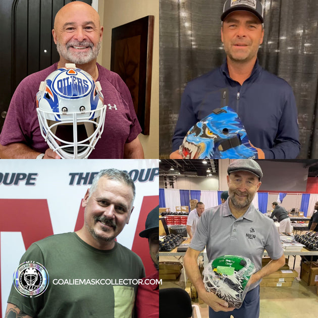 TORONTO'S GREATEST GOALIE MASK LEGENDS RESIGNED | Fuhr Potvin Joseph B ...