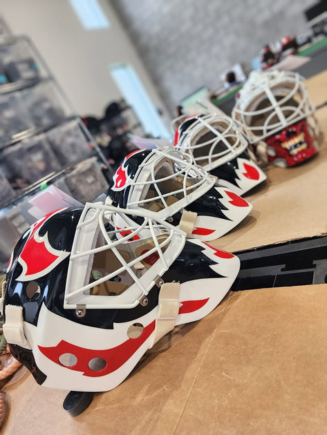 Featuring: Martin Brodeur RED PASSION Autographed Goalie Mask – Goalie ...