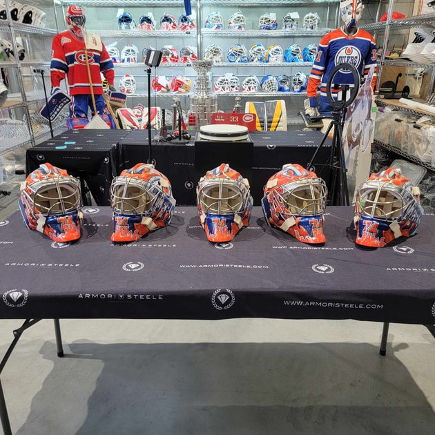 New 2024 Stewart Skinner Goalie Masks Stanley Cup Finals are in ...