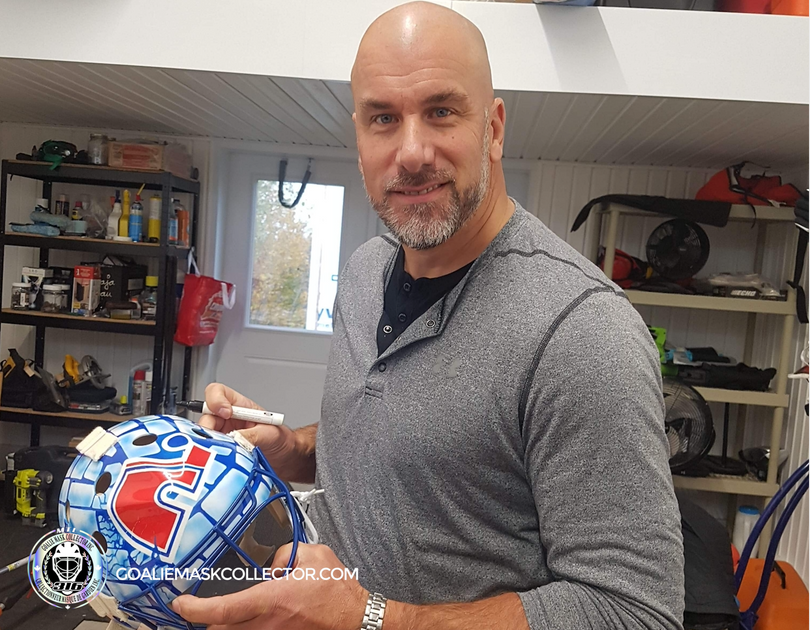 New Stephane Fiset and Jocelyn Thibault Signing – Goalie Mask Collector