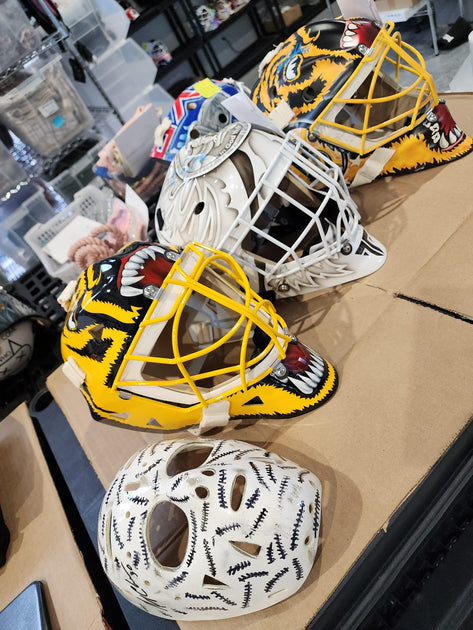 The Rich History of Boston Bruins Signed Goalie Masks – Goalie Mask ...