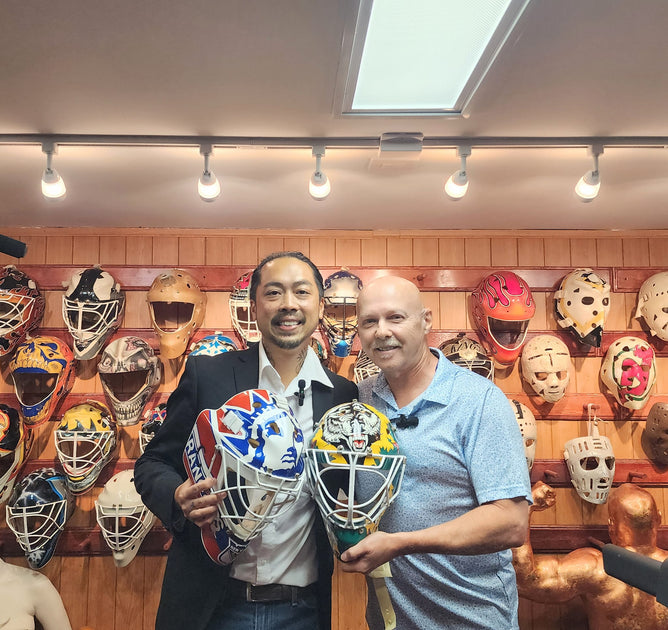 Visiting Ed Cubberly to Pick up Mike Richter Game Worn Mask! – Goalie ...
