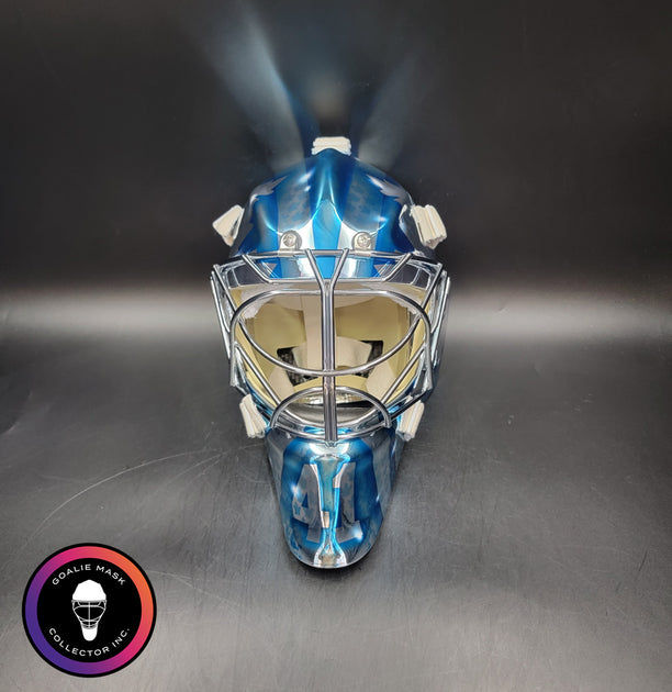 Anthony Stolarz Goalie Mask Unsigned 2024-25 Toronto + CHROME Premium ...