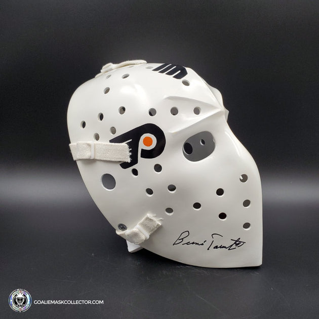 Bernie Parent Signed Goalie Mask Autographed Philadelphia "3 Emblems ...