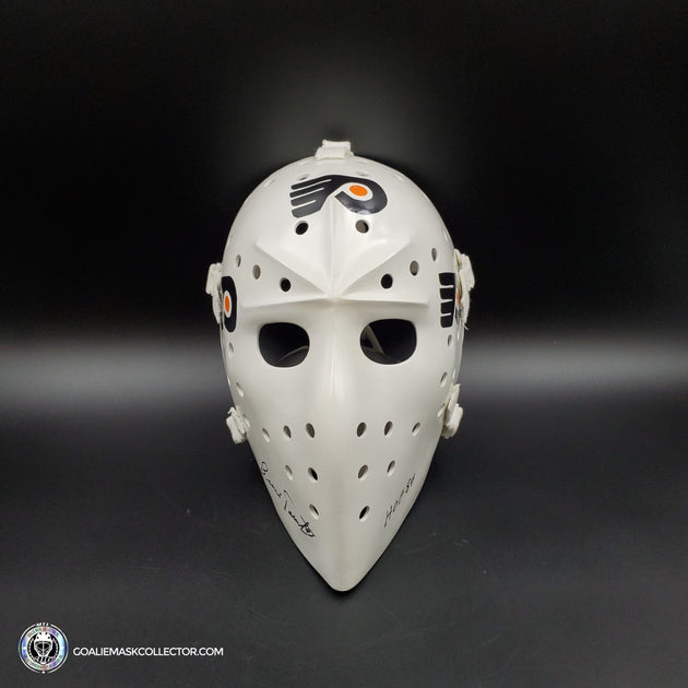 Bernie Parent Signed Goalie Mask Autographed Philadelphia "3 Emblems ...