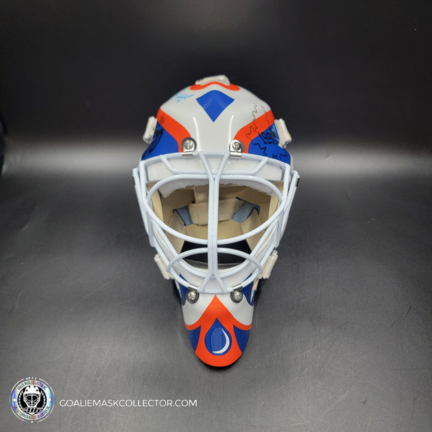 Bill Ranford Signed Goalie Mask Edmonton 1992 Signature Edition Autogr ...