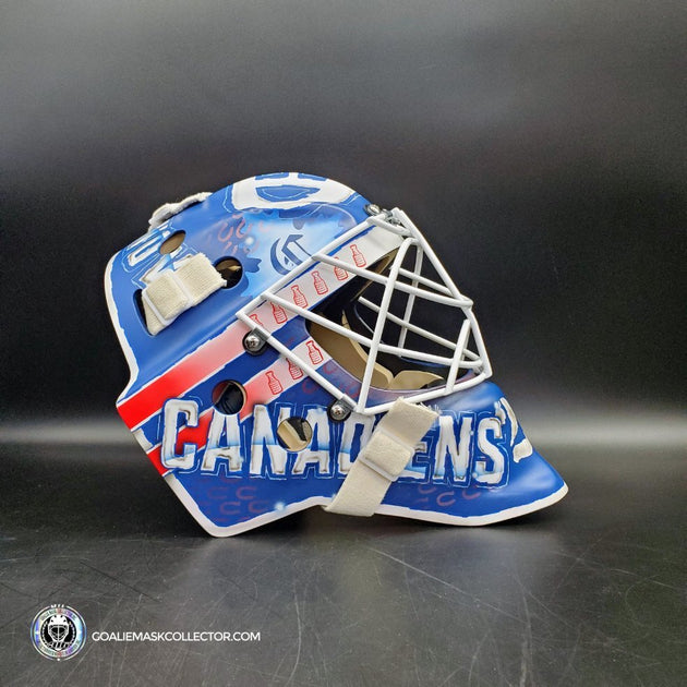 Custom Painted Goalie Mask: Montreal Canadiens Goalie Mask Unsigned Il ...