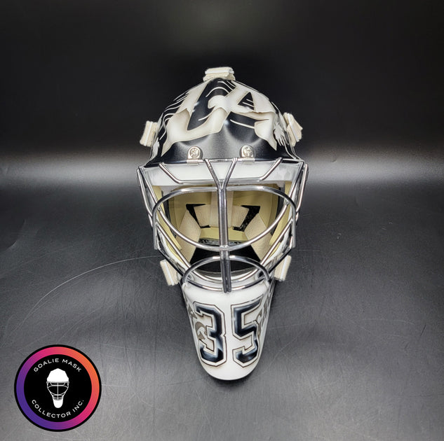 Darcy Kuemper Goalie Mask Unsigned 2025 Los Angeles Tribute – Goalie ...