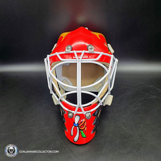 Ed Belfour Goalie Mask Unsigned Chicago Complex Tribute – Goalie Mask ...