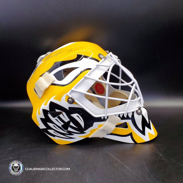 Felix Potvin Signed Goalie Mask Boston Signature Edition Autographed ...