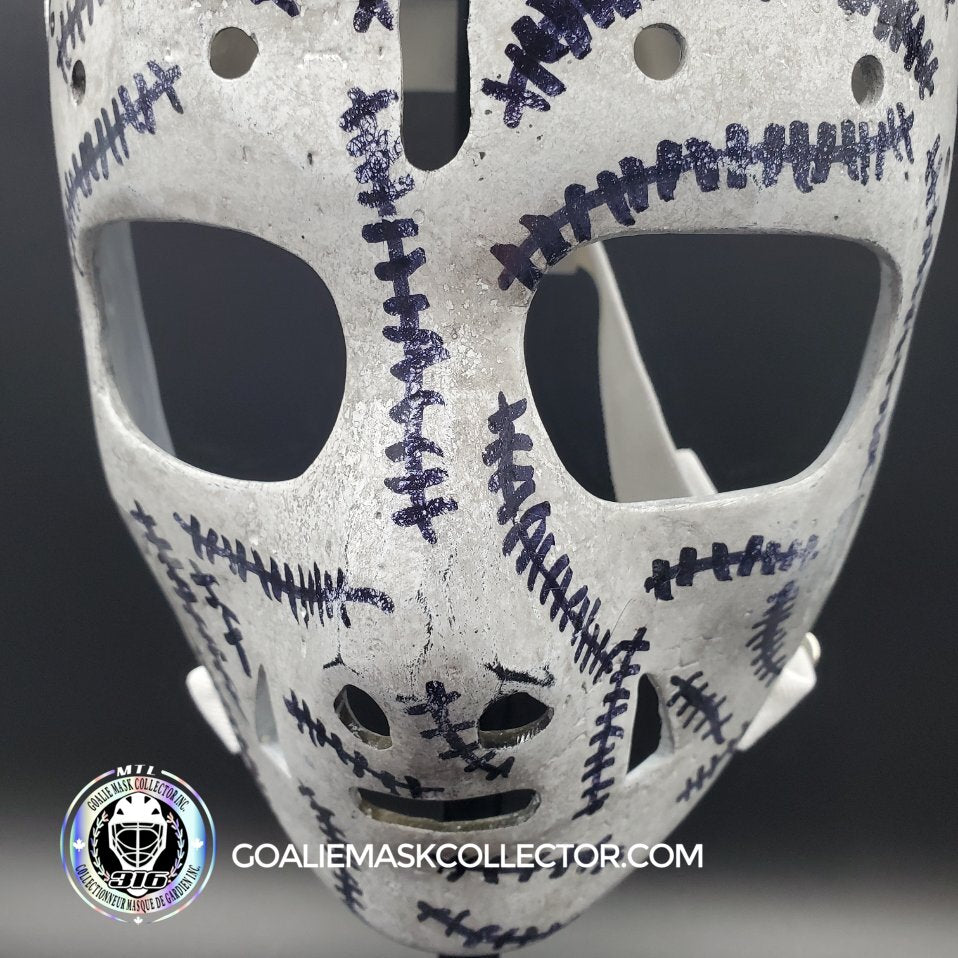 gerry cheevers signed mask