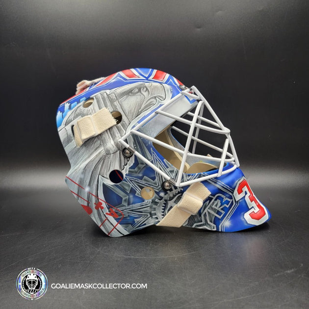 Igor Shesterkin Signed Goalie Mask New York 2022-23 V2 in Matte Finish ...