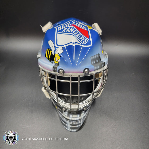 John Vanbiesbrouck Goalie Mask Unsigned New York BEE316 Tribute ...