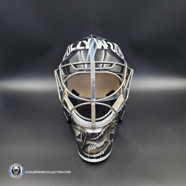 Jonathan Quick Goalie Mask Unsigned Los Angeles Kelly Hrudey Tribute P ...