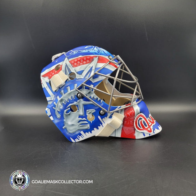 Jonathan Quick Signed Goalie Mask 2024 V2 New York Signature Edition A ...
