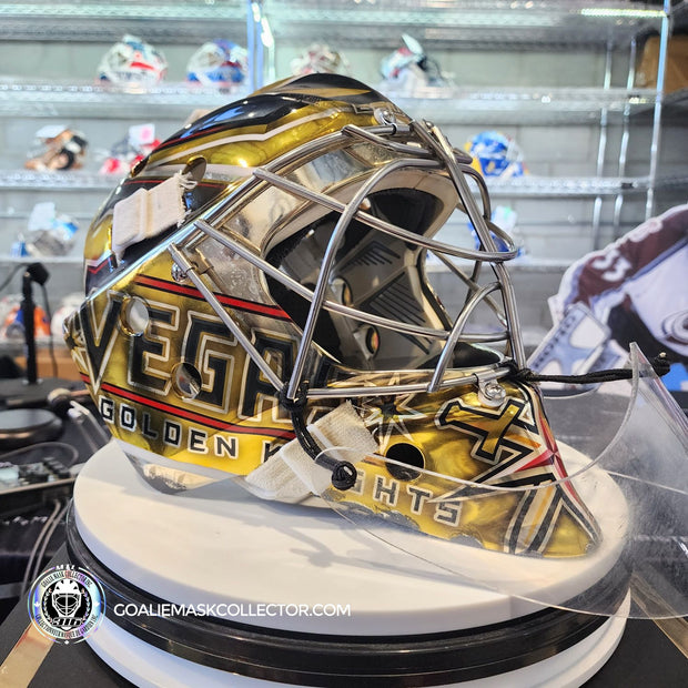 SIGNED GOALIE MASKS – Tagged "Goalie_Logan Thompson"– Goalie Mask Collector