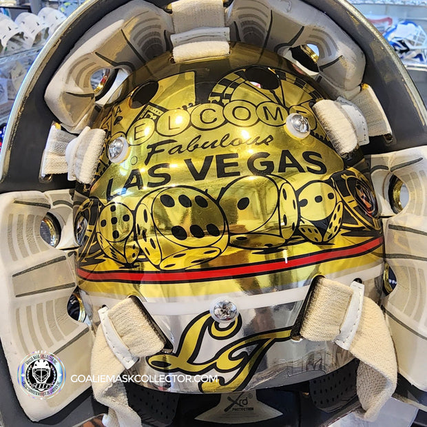 SIGNED GOALIE MASKS – Tagged "Goalie_Logan Thompson"– Goalie Mask Collector