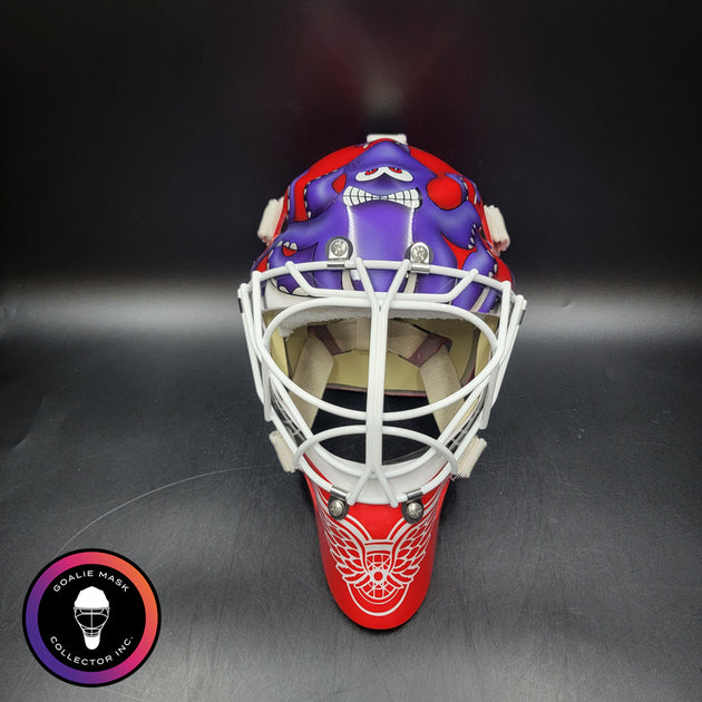 Manny Legace Goalie Mask Unsigned Detroit Tribute – Goalie Mask Collector