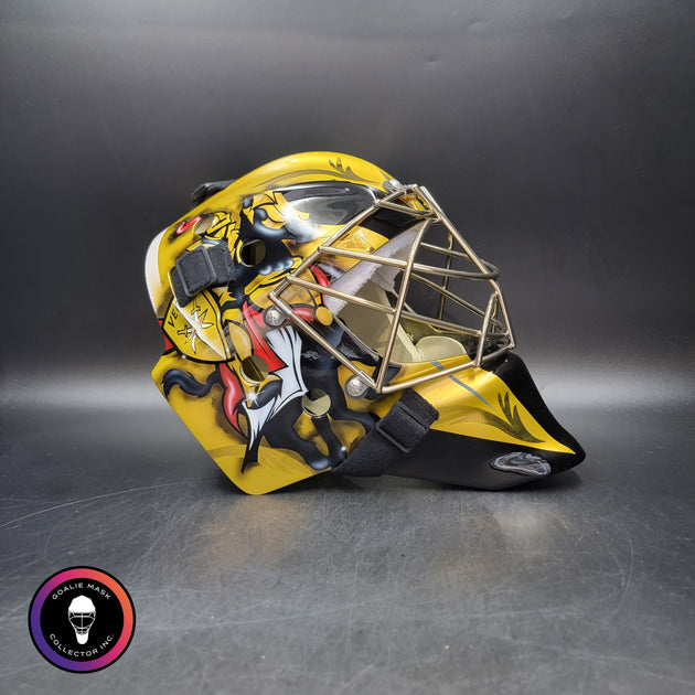 Marc-Andre Fleury Goalie Mask Unsigned 2017 Las Vegas First Year Editi ...
