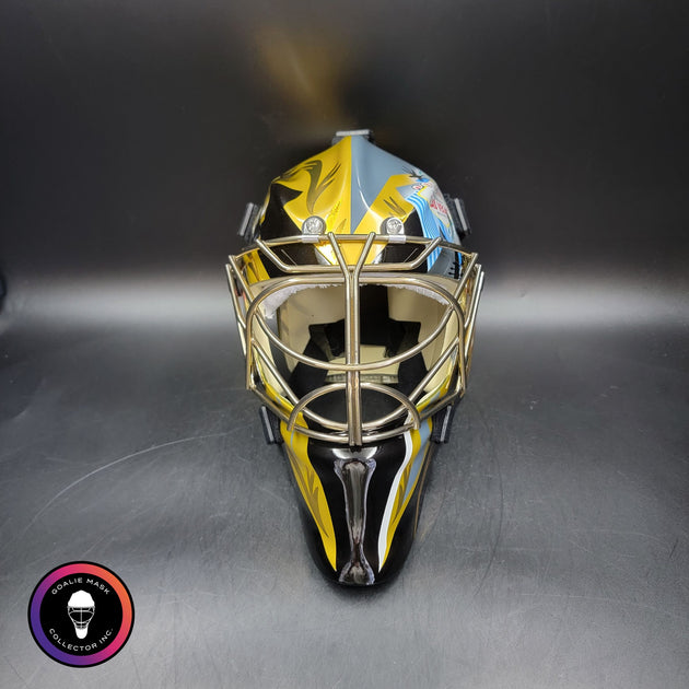 Marc-Andre Fleury Goalie Mask Unsigned 2017 Las Vegas First Year Editi ...