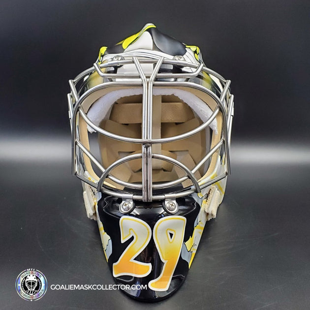 Marc-Andre Fleury Unsigned Goalie Mask Igloo Tribute – Goalie Mask ...