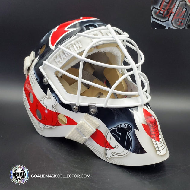 Martin Brodeur Signed Goalie Mask New Jersey Legacy Signature Edition ...