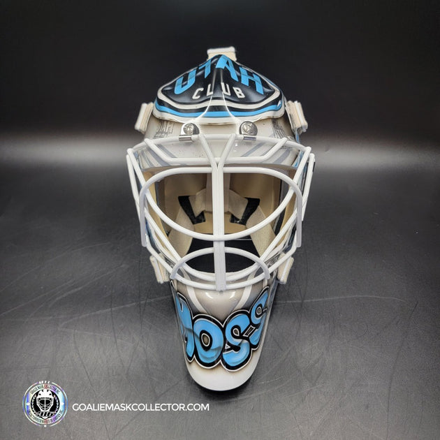 Matt Villalta Goalie Mask Unsigned 2024 Utah Hockey Club Tribute ...