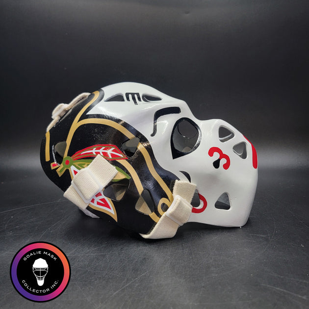 Murray Bannerman Goalie Mask Unsigned Chicago PRISTINE Edition Full Si ...