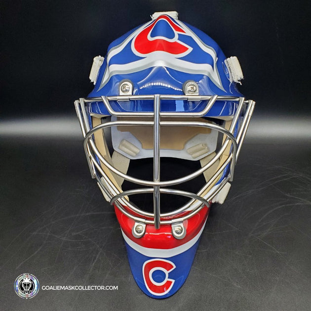 Pavel Francouz Goalie Mask Unsigned 2022 Colorado Tribute – Goalie Mask ...