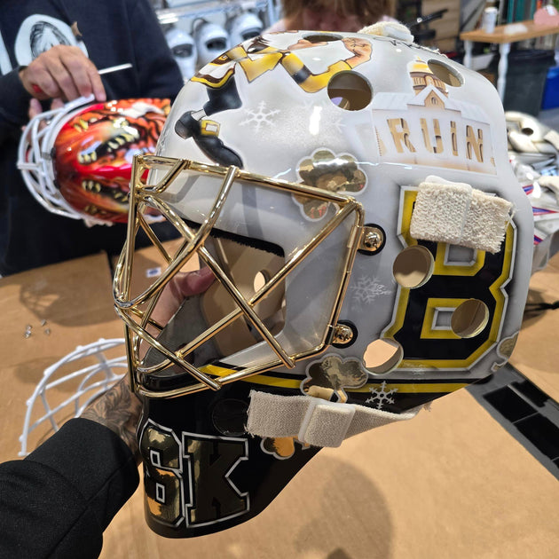 Presale: Tuukka Rask Signed Goalie Mask 2019 Winter Classic Boston Fig ...