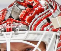James Reimer Goalie Mask Unsigned Detroit "Optimus Prime" Tribute ...