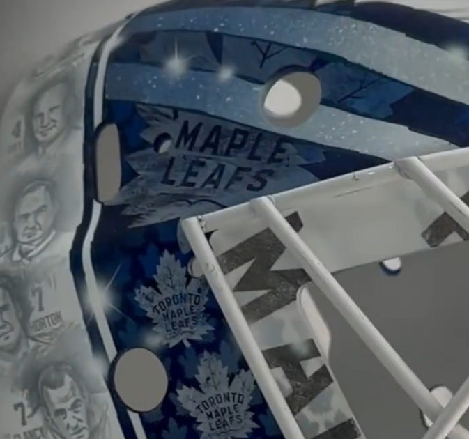 Presale: Ilya Samsonov Signed Goalie Mask 2024 Leafs Legends Toronto T ...
