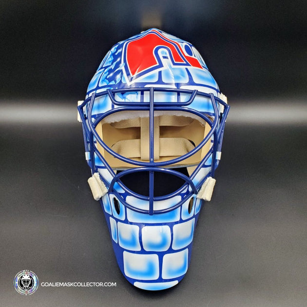 Stephane Fiset Goalie Mask Unsigned Quebec Igloo V1 Tribute – Goalie ...
