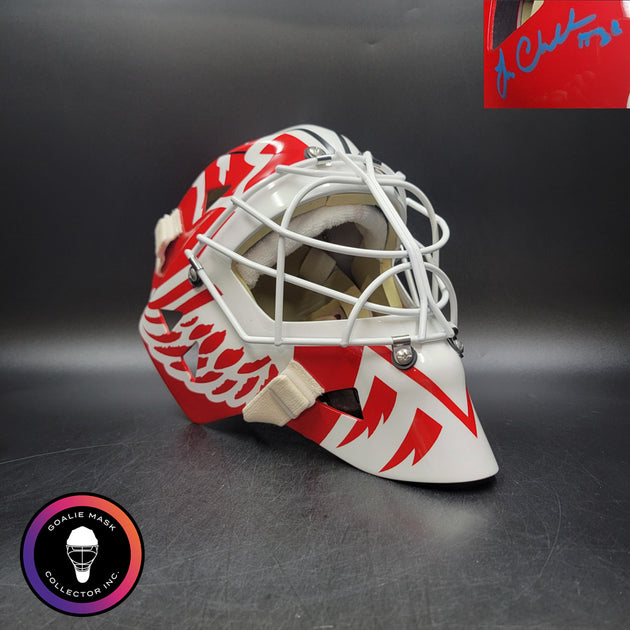 Tim Cheveldae Signed Goalie Mask Detroit Signature Edition Tribute ...