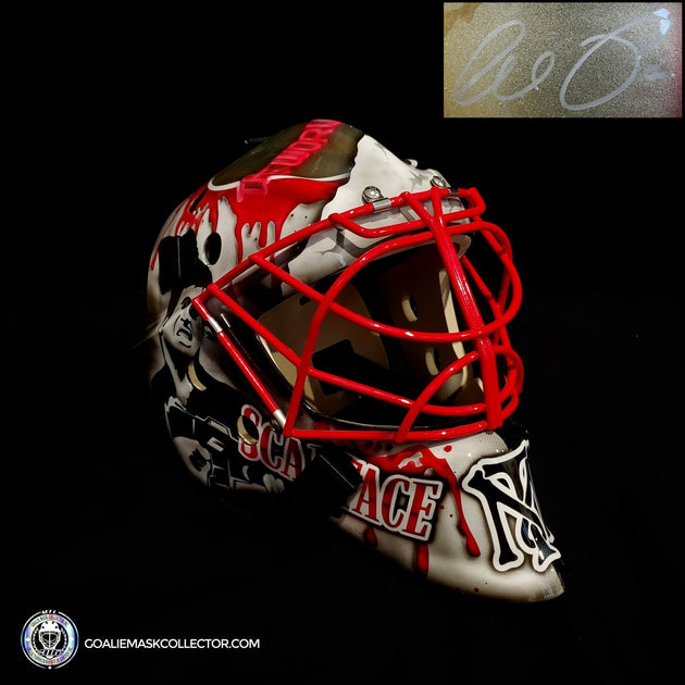 Al Pacino Signed Goalie Mask Scarface Tony Montana Tribute Signature E ...