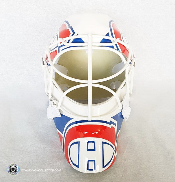 Andre Racicot Unsigned Goalie Mask Montreal Tribute – Goalie Mask Collector