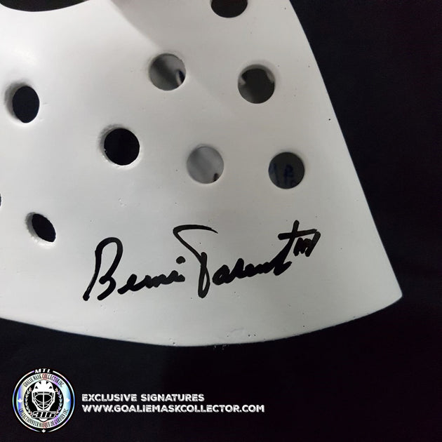 Bernie Parent Signed Goalie Mask Toronto "Fibrosport" Vintage Signatur ...