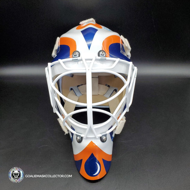 Bill Ranford Signed Goalie Mask Edmonton 1990 Cup Signature Edition Au ...