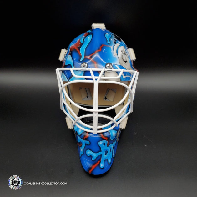 Cam Talbot Goalie Mask Unsigned New York Ghostbusters V3 – Goalie Mask ...