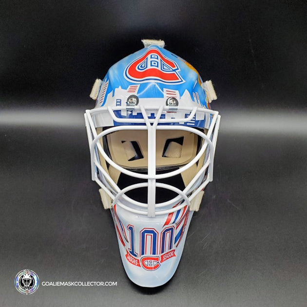 Carey Price Unsigned Goalie Mask Montreal 100th Anniversary (Custom Gr ...