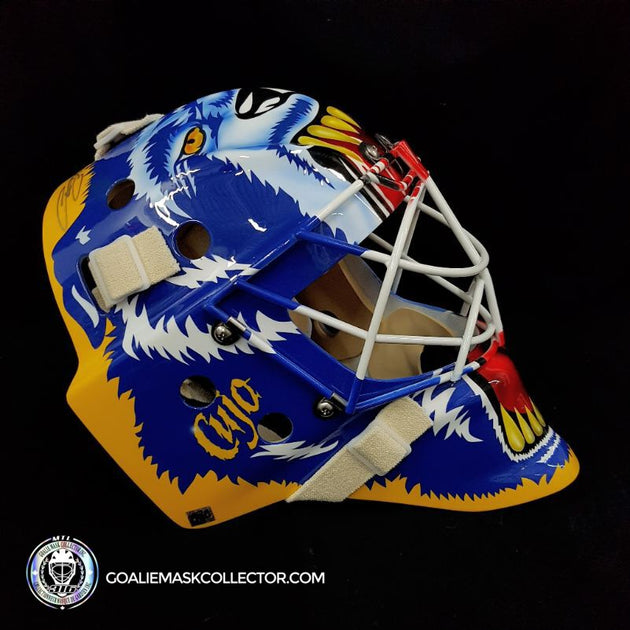 Curtis Joseph Cujo Goalie Mask Unsigned Mad Dog St. Louis Tribute ...