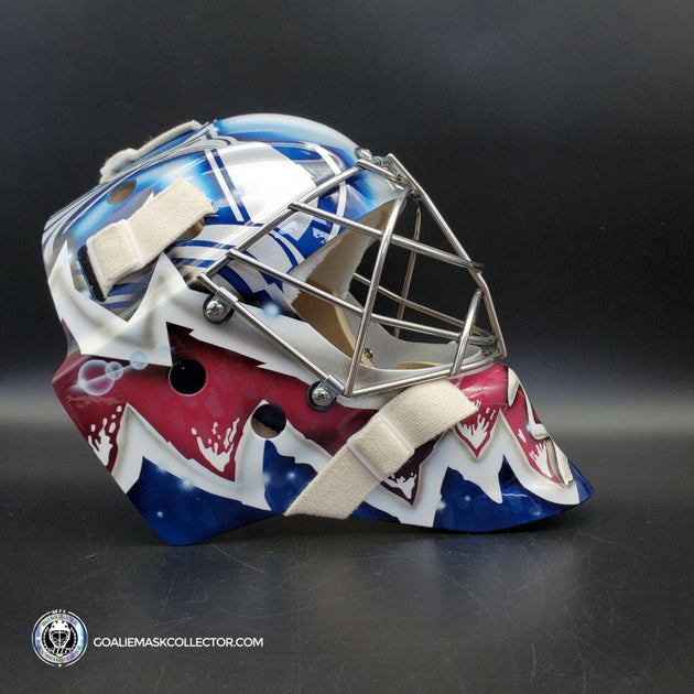 Darcy Kuemper Goalie Mask Unsigned 2022 Colorado Tribute – Goalie Mask ...