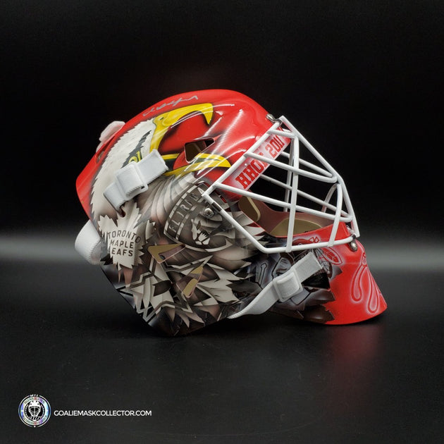 Ed Belfour Signed Goalie Mask Chicago Red Legacy Signature Edition Aut ...